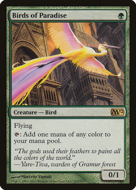 Birds of Paradise - Magic 2012 (M12) - Magic: The Gathering - TCGplayer.com