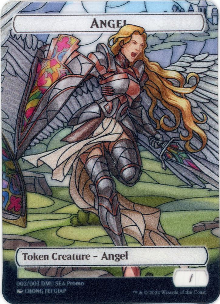 Angel Token [SEA Exclusive] - Dominaria United - Magic: The Gathering ...