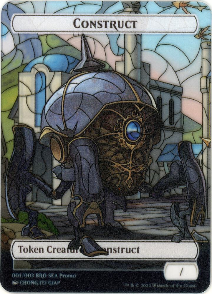 Construct Token [SEA Exclusive] - The Brothers' War - Magic: The ...