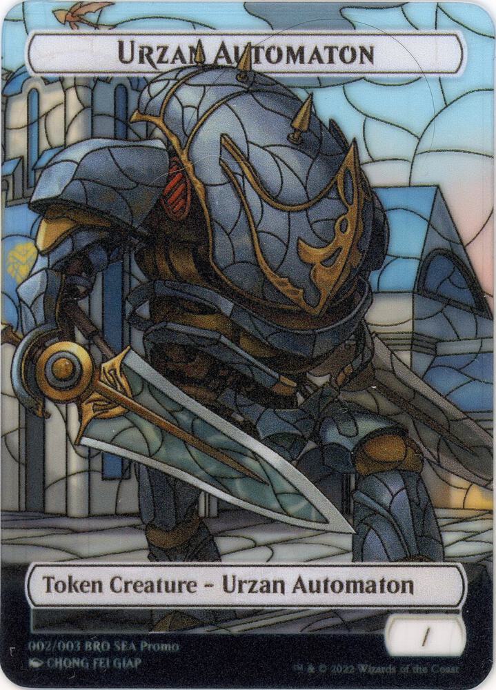 Urzan Automaton Token [SEA Exclusive] - The Brothers' War - Magic: The ...