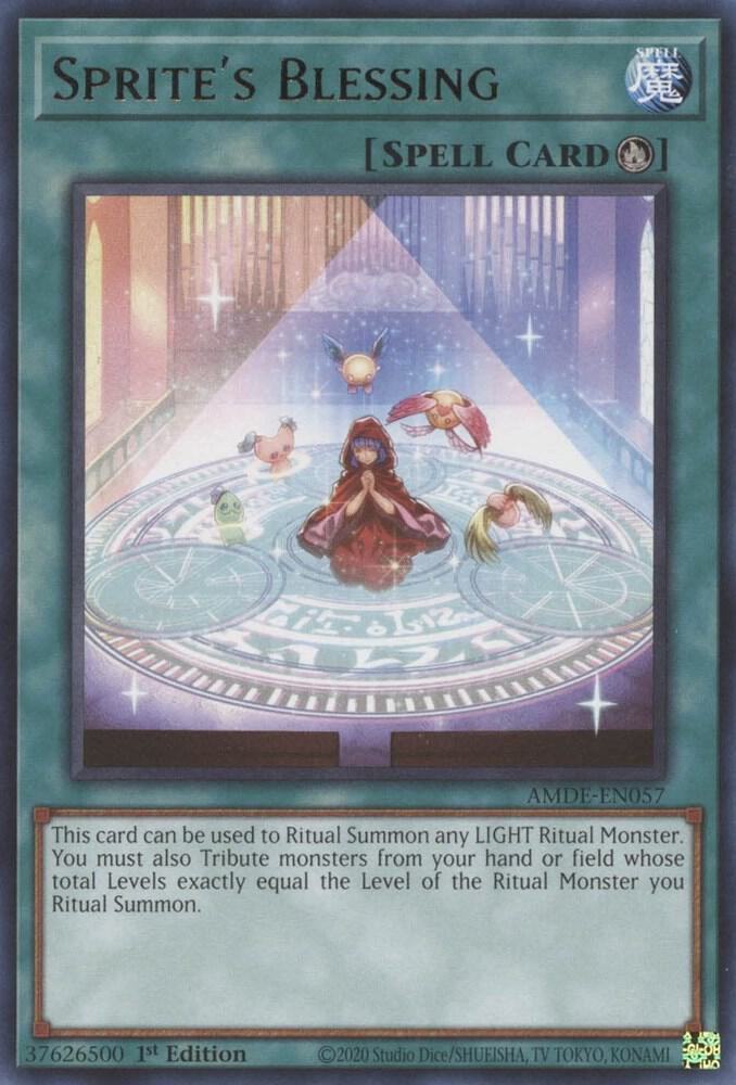 Sprite's Blessing - Amazing Defenders - YuGiOh - TCGplayer.com