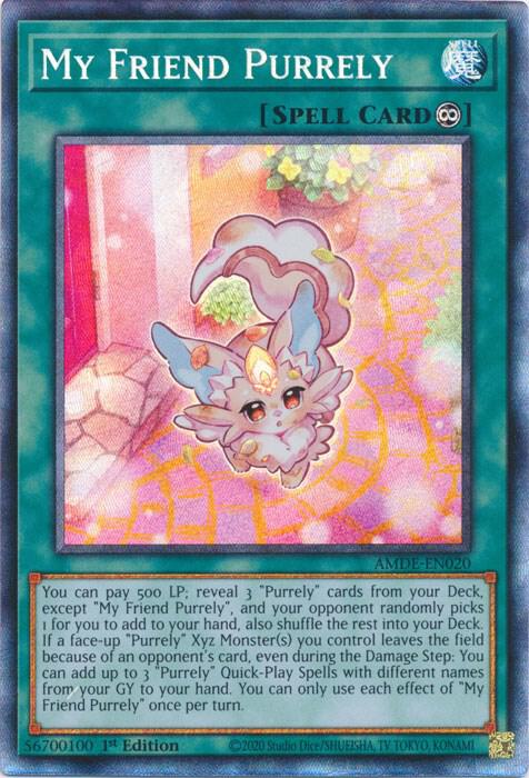 My Friend Purrely (CR) - Amazing Defenders - YuGiOh - TCGplayer.com