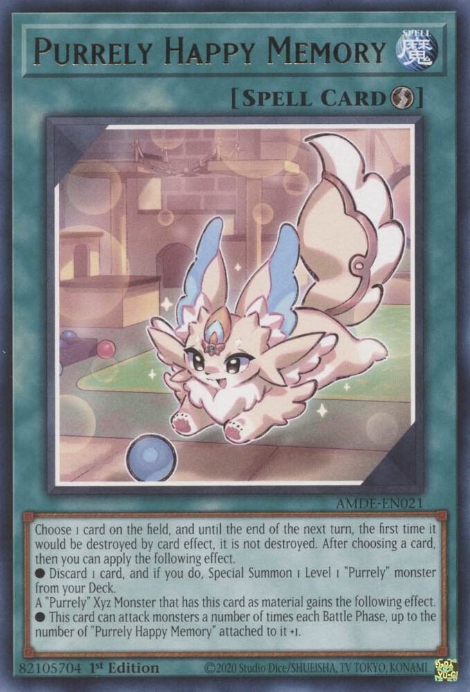 Purrely Happy Memory - Amazing Defenders - YuGiOh - TCGplayer.com
