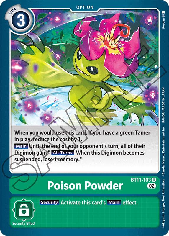 Poison Powder - Dimensional Phase - Digimon Card Game - TCGplayer.com