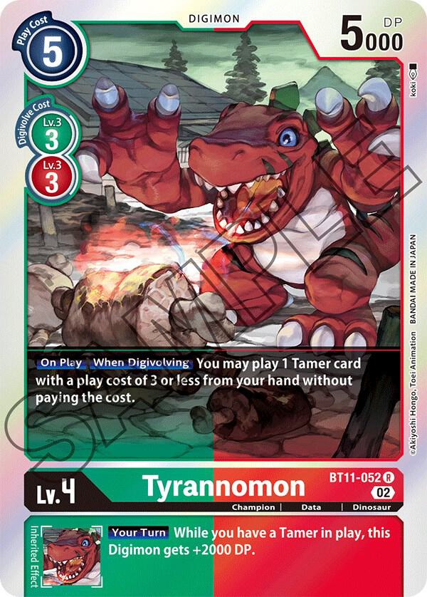 Tyrannomon - Dimensional Phase - Digimon Card Game - TCGplayer.com