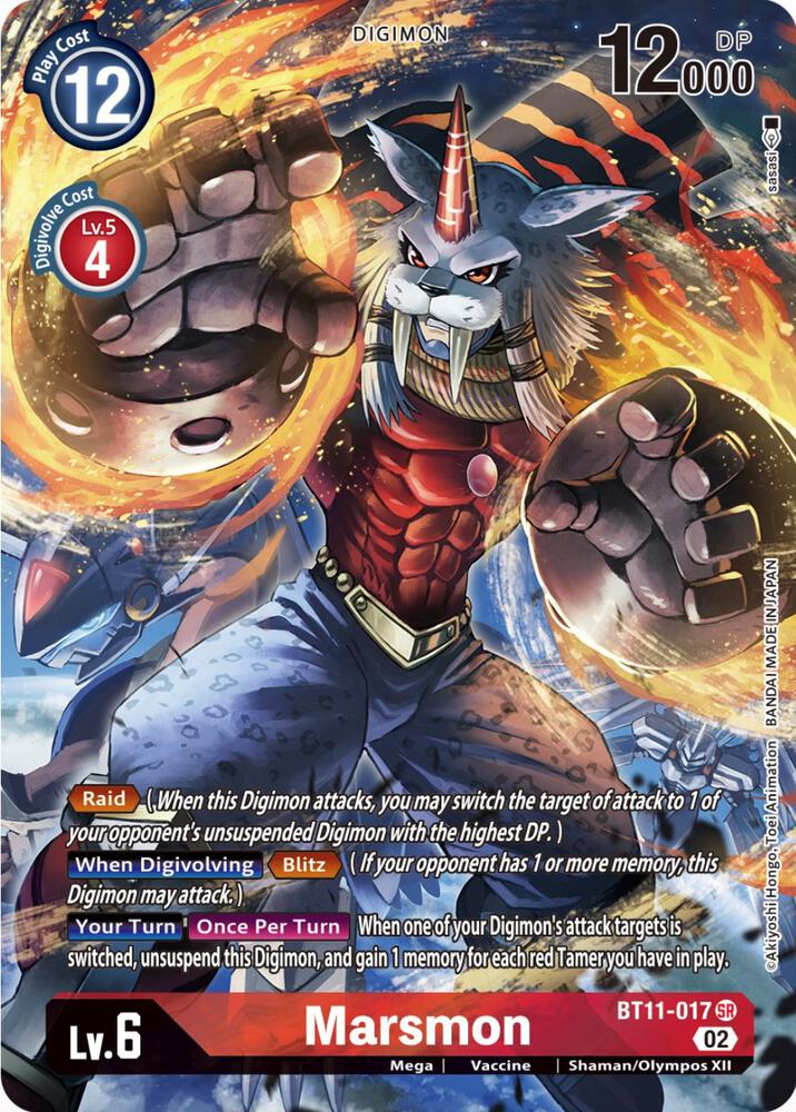 Marsmon (Alternate Art) - Dimensional Phase - Digimon Card Game ...