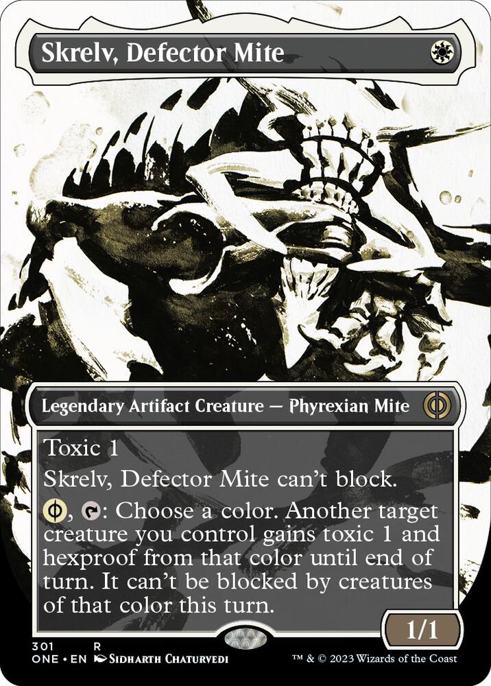 Skrelv, Defector Mite (Showcase) - Phyrexia: All Will Be One - Magic ...