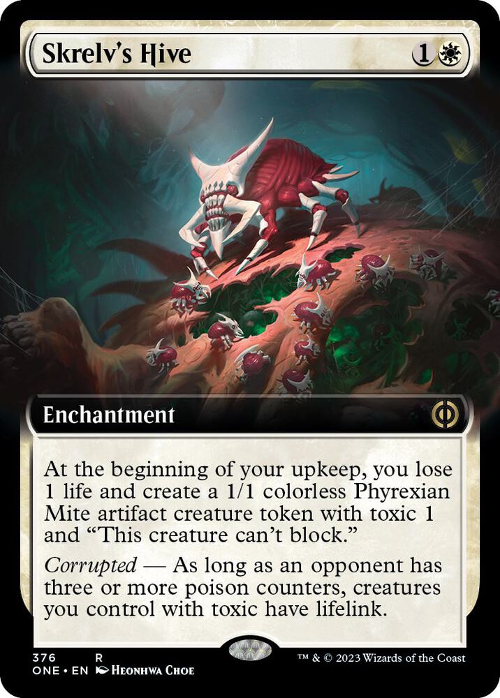 Skrelv, Defector Mite (Showcase) - Phyrexia: All Will Be One - Magic ...