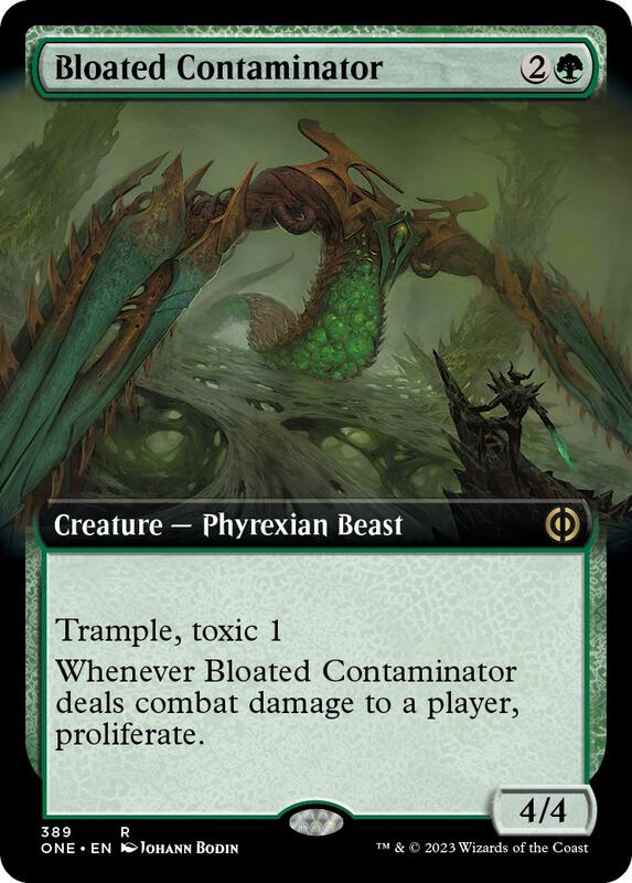 Contaminant Grafter (Extended Art) - Commander: Phyrexia: All Will Be ...