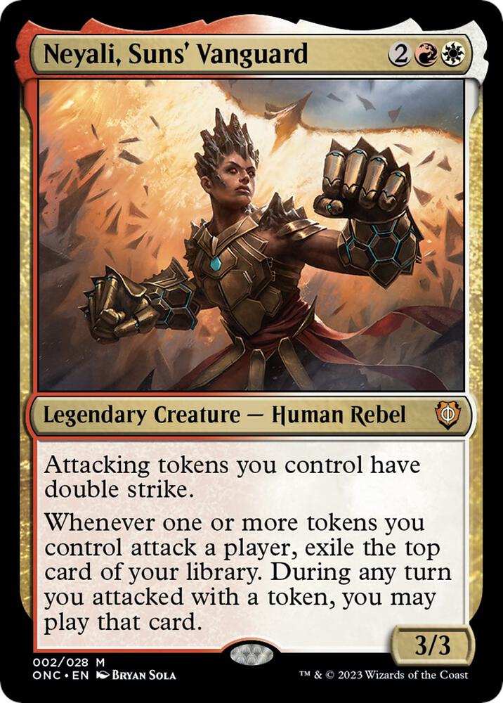 Neyali, Suns' Vanguard - Commander: Phyrexia: All Will Be One - Magic ...