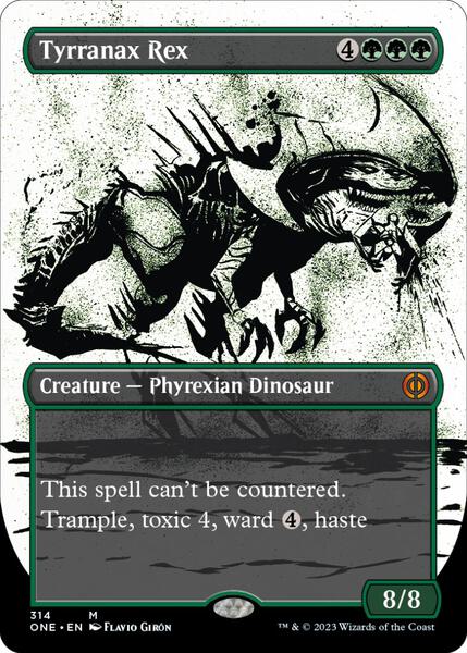 Tyrranax Rex (Showcase) - Phyrexia: All Will Be One - Magic: The ...