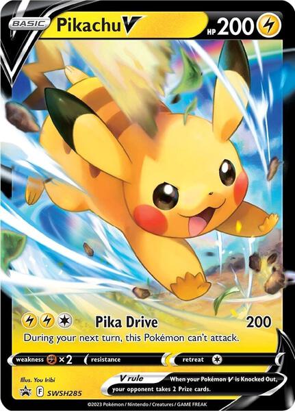 Pikachu V - SWSH285 - SWSH: Sword & Shield Promo Cards - Pokemon ...