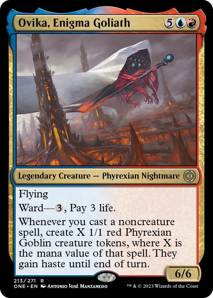 Ovika, Enigma Goliath - Phyrexia: All Will Be One - Magic: The ...