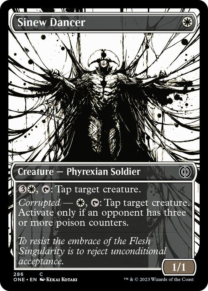 Sinew Dancer (Showcase) - Phyrexia: All Will Be One - Magic: The ...