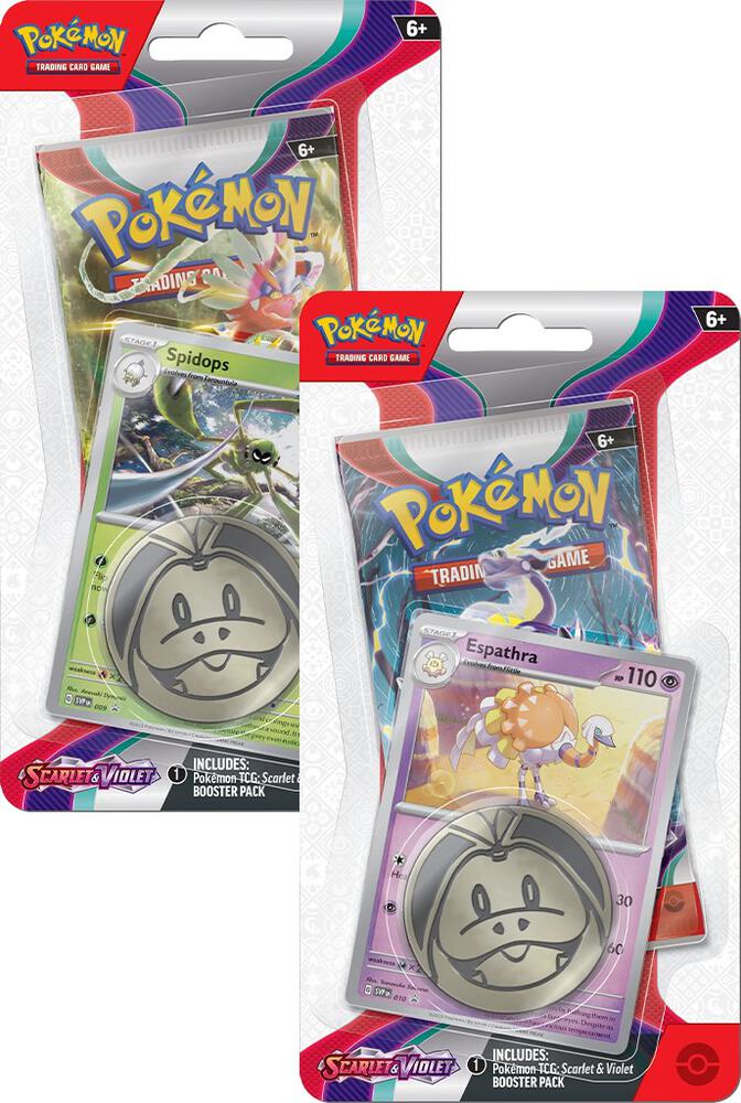 Scarlet & Violet Single Pack Blister [Set of 2] - SV01: Scarlet ...