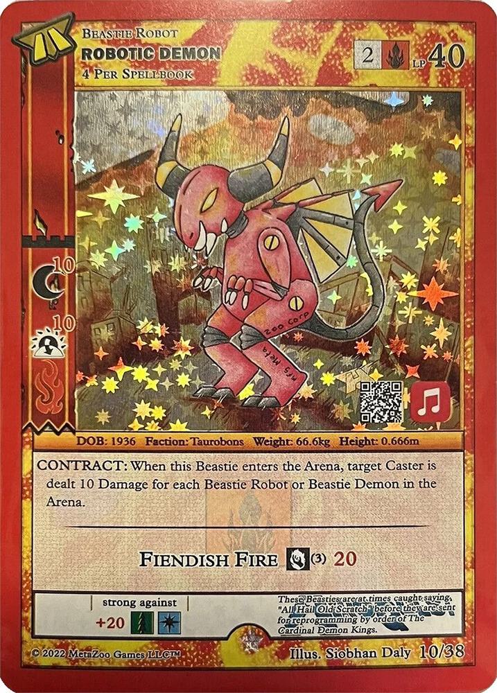 Robotic Demon (Apple Music) - Hiroquest 2.0 - MetaZoo - TCGplayer.com