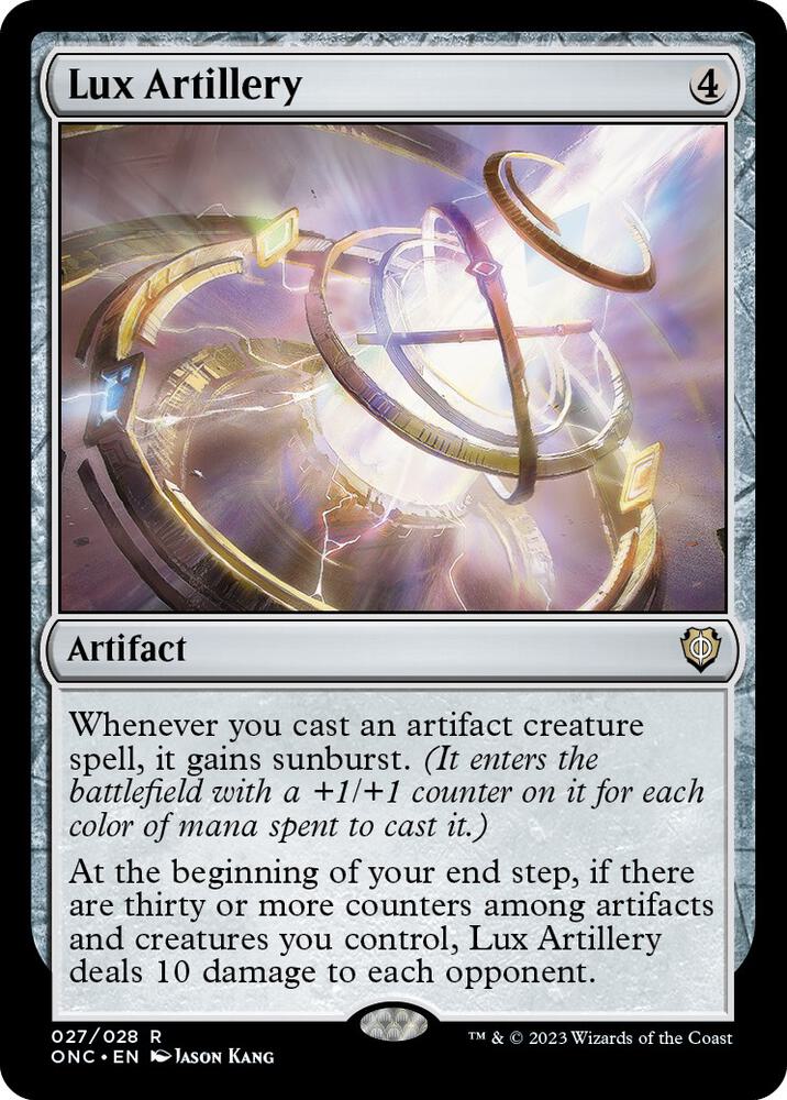 Lux Artillery - Commander: Phyrexia: All Will Be One - Magic: The ...
