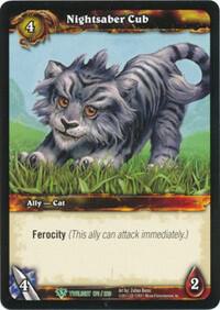 Nightsaber Cub - Twilight of the Dragons - WoW - TCGplayer.com