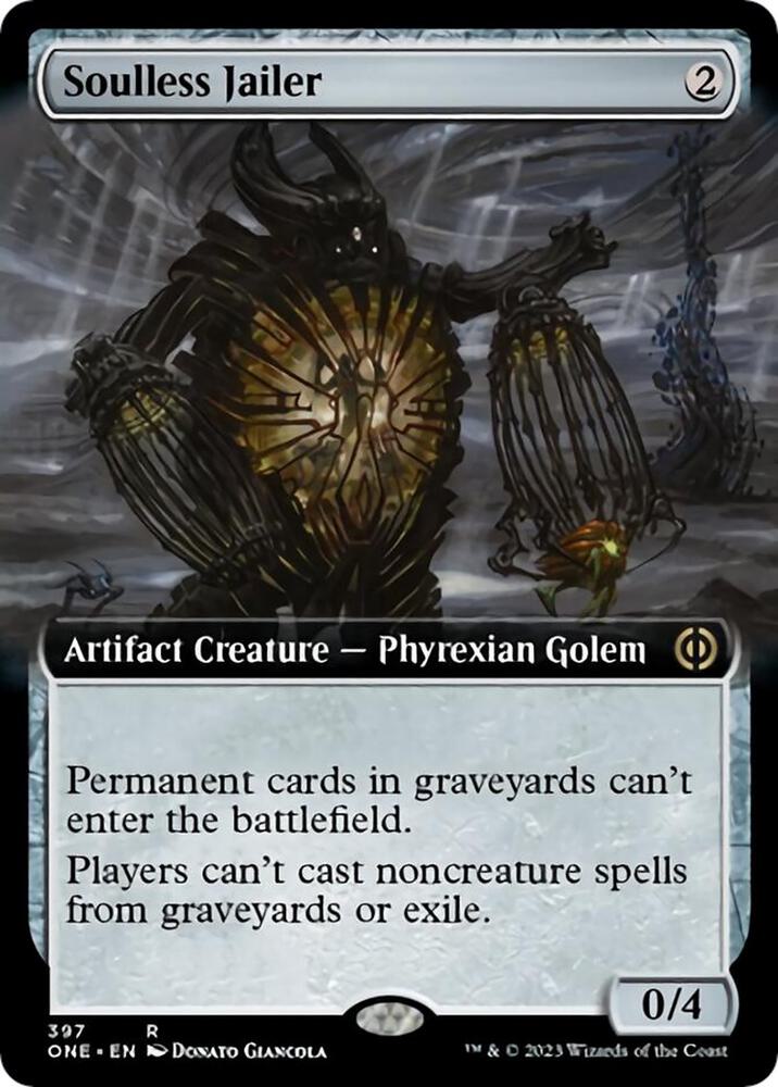 Soulless Jailer (Extended Art) - Phyrexia: All Will Be One - Magic: The ...