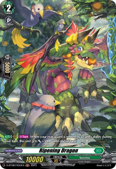 Ripening Dragon (FR) - D-BT08: Minerva Rising - Cardfight Vanguard