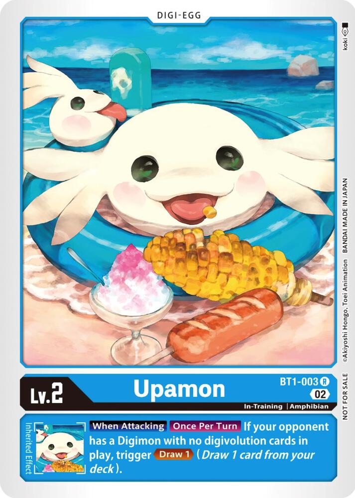 Upamon - BT1-003 (Winner Pack Dimensional Phase) - Release Special ...