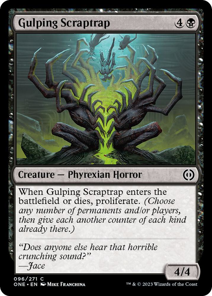 Gulping Scraptrap - Phyrexia: All Will Be One - Magic: The Gathering ...