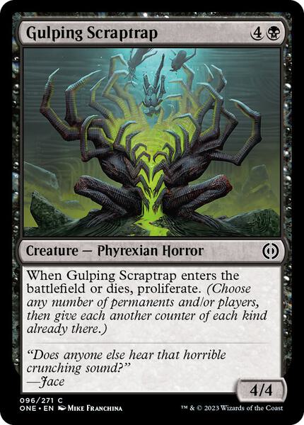 Gulping Scraptrap - Phyrexia: All Will Be One - Magic: The Gathering ...