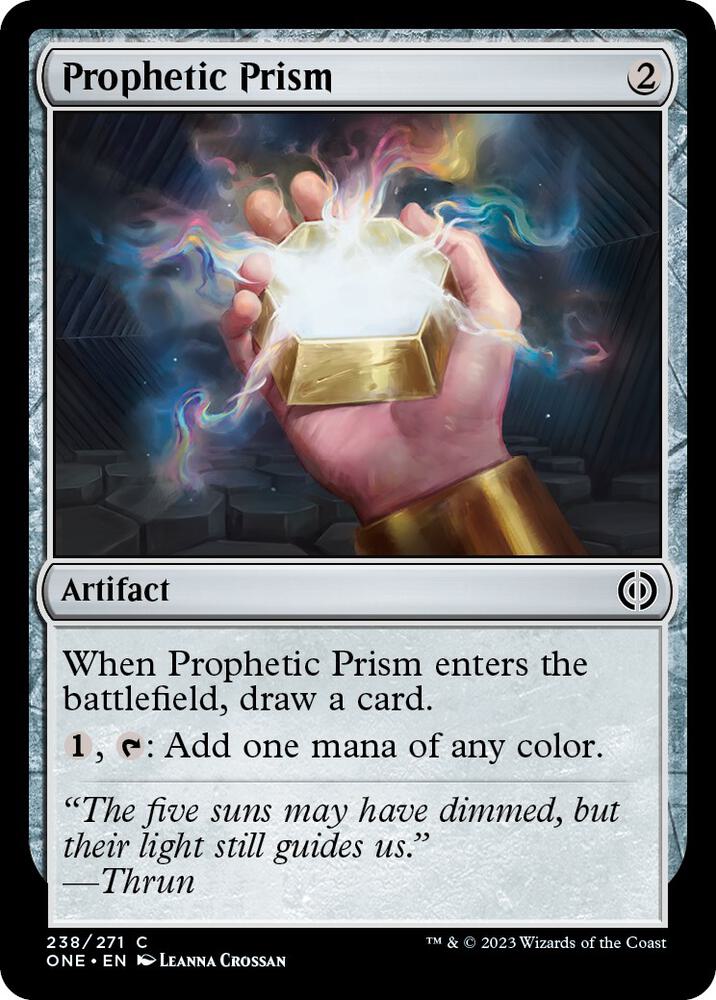 Prophetic Prism - Phyrexia: All Will Be One - Magic: The Gathering ...
