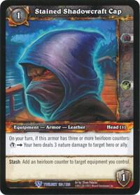 Stained Shadowcraft Cap - Twilight of the Dragons - WoW - TCGplayer.com