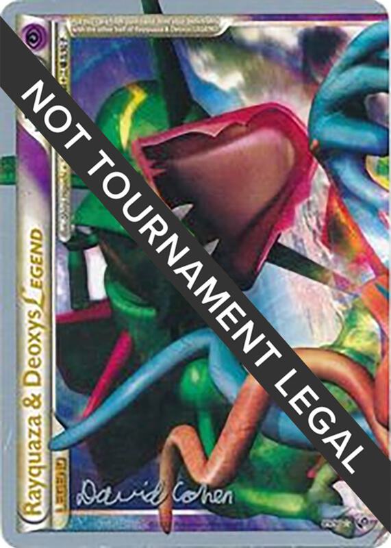 Rayquaza & Deoxys Legend (90) - 2011 (David Cohen) - World Championship ...
