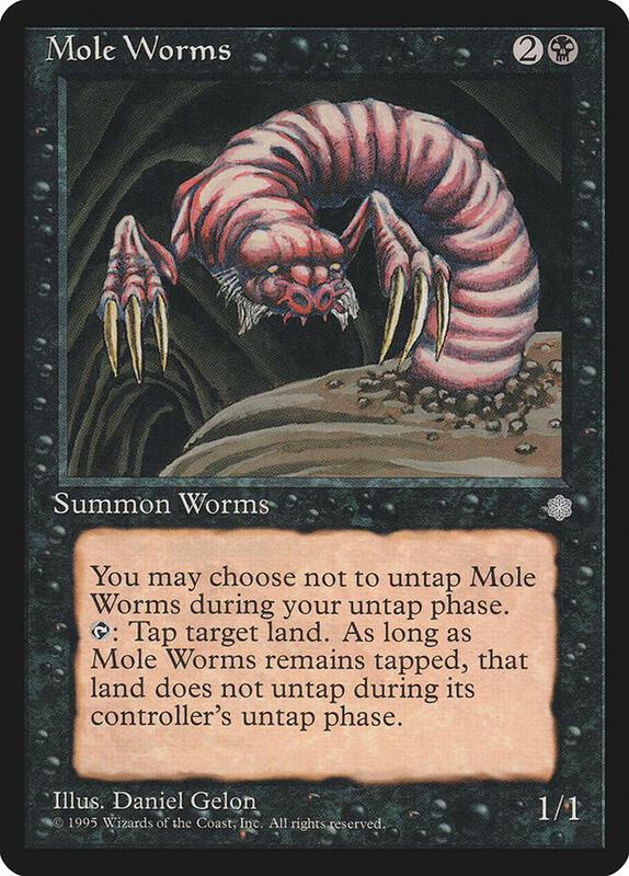 Mole Worms - Ice Age - Magic: The Gathering - TCGplayer.com