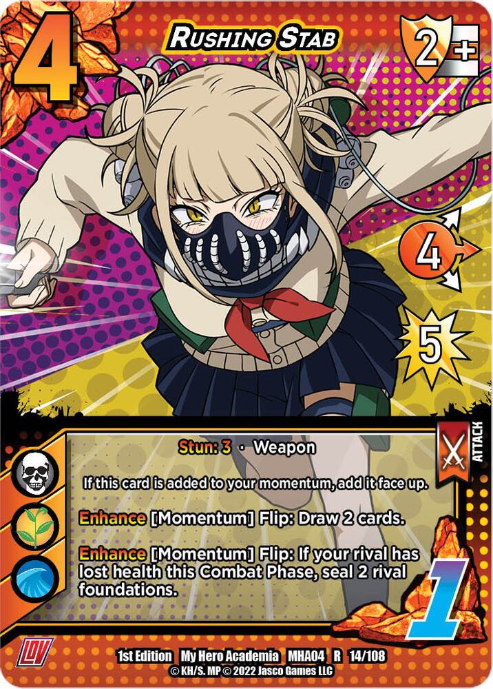 Rushing Stab - UniVersus: My Hero Academia: League of Villains ...