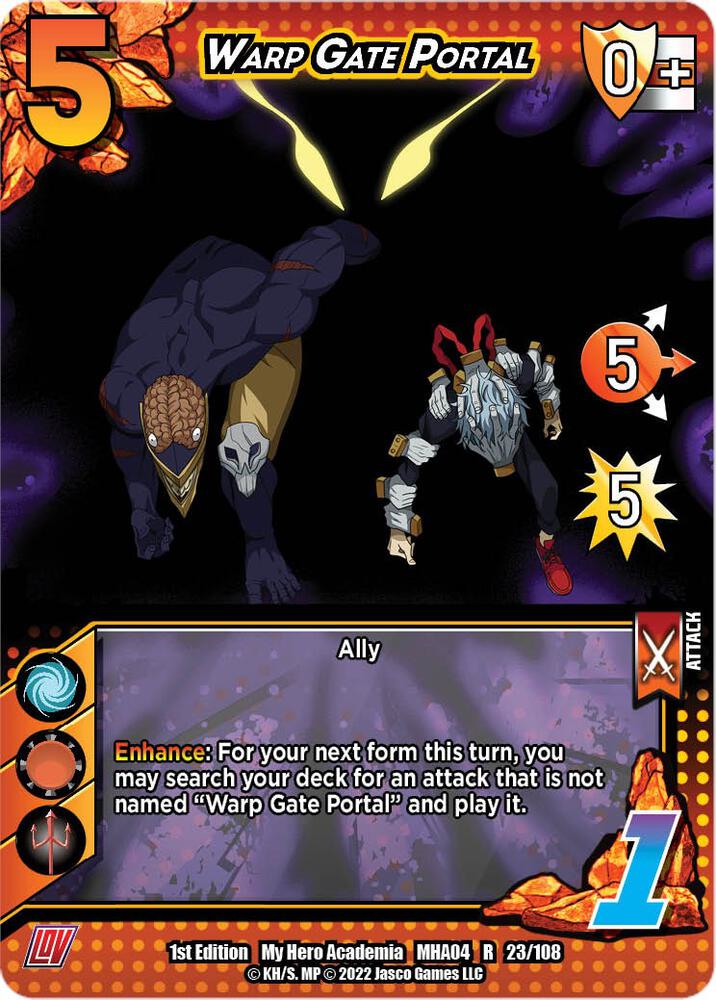 Warp Gate Portal - UniVersus: My Hero Academia: League of Villains - UniVersus - TCGplayer.com
