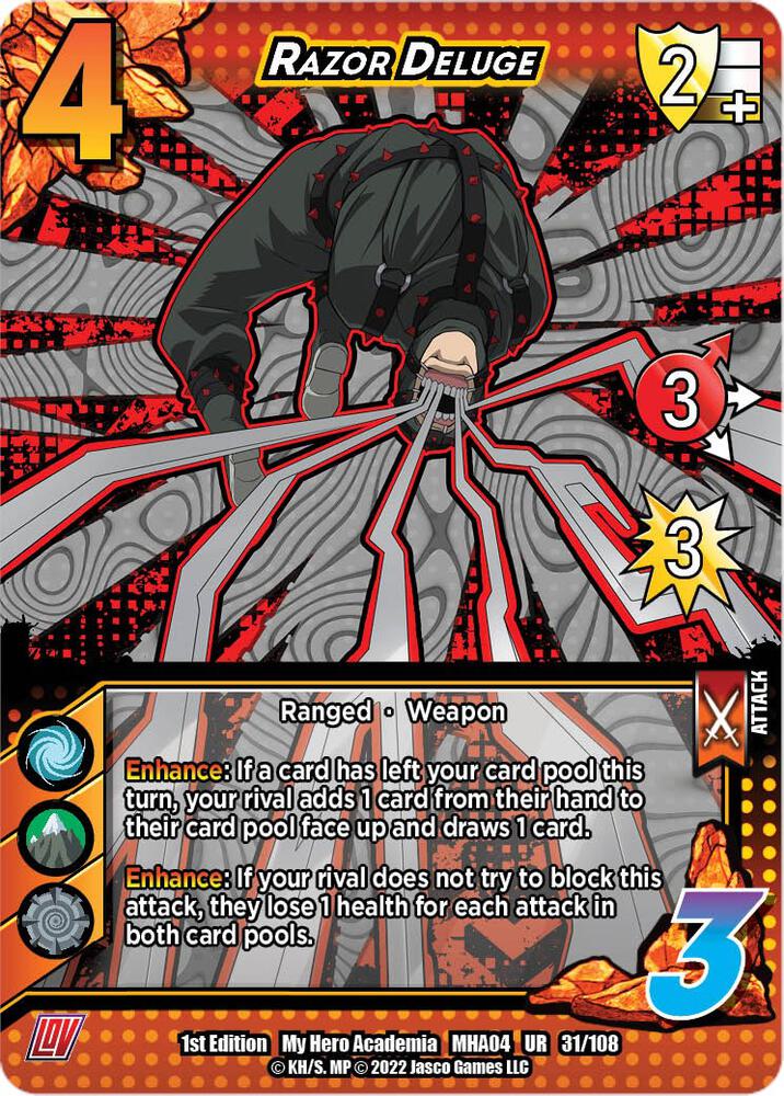 Razor Deluge - UniVersus: My Hero Academia: League of Villains ...