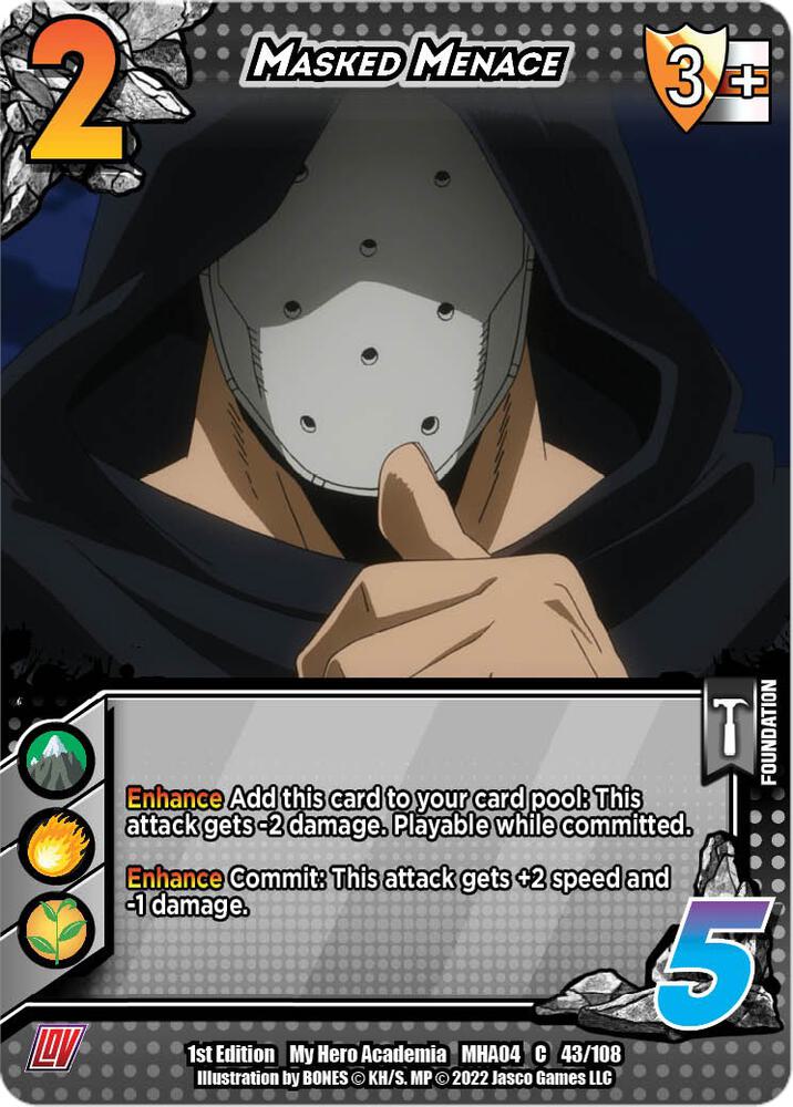 Masked Menace - UniVersus: My Hero Academia: League of Villains ...