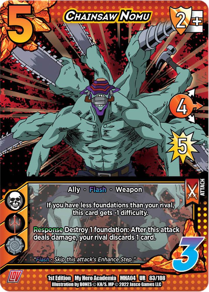 Chainsaw Nomu - UniVersus: My Hero Academia: League of Villains ...