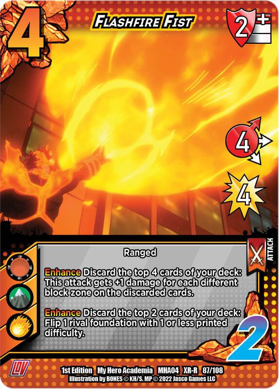 Flashfire Fist (XR) - UniVersus: My Hero Academia: League of Villains ...