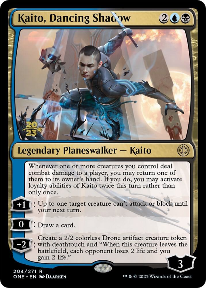 Kaito, Dancing Shadow - Prerelease Cards - Magic: The Gathering ...