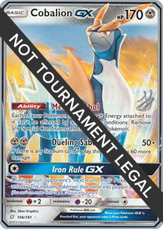 Cobalion GX - 2019 (Henry Brand) - World Championship Decks - Pokemon ...