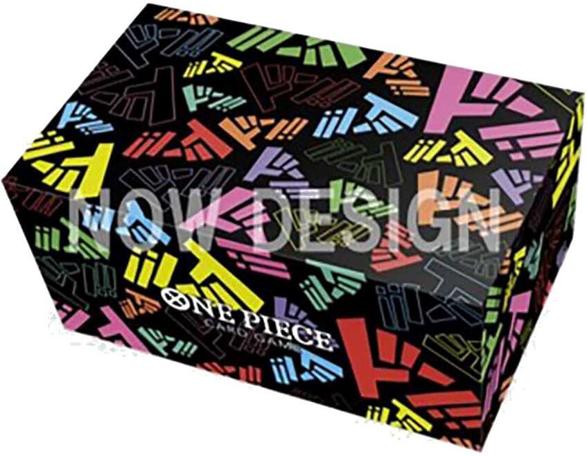 One Piece Card Game: Official Storage Box - Standard Black - Bandai ...