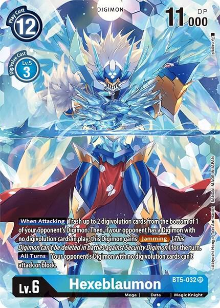 Hexeblaumon (Alternate Art) - Dimensional Phase - Digimon Card Game ...