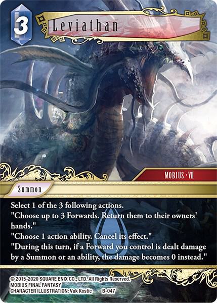 Leviathan - Boss Deck: Final Fantasy VII - Final Fantasy TCG