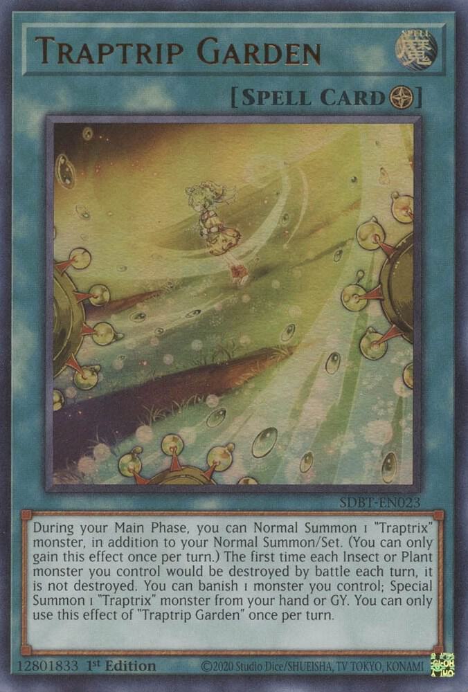 Traptrip Garden - Structure Deck: Beware of Traptrix - YuGiOh ...