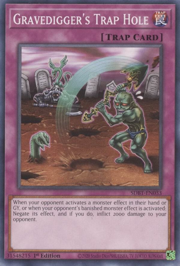 Gravedigger's Trap Hole - Structure Deck: Beware of Traptrix - YuGiOh ...