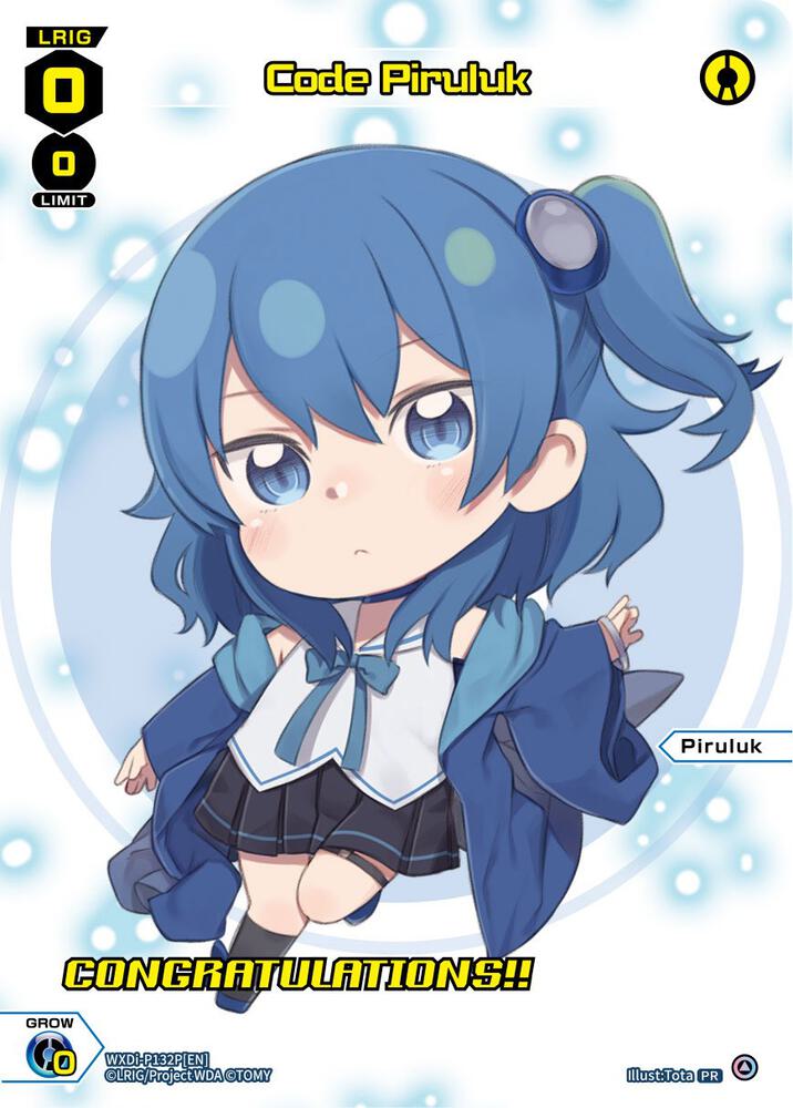 Code Piruluk (January 2023) (Winner) - Promo Cards - WIXOSS - TCGplayer.com