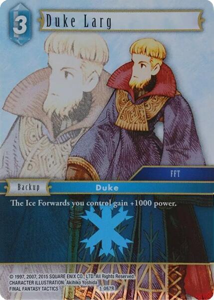Duke Larg - Deck Exclusive Cards - Final Fantasy TCG - TCGplayer.com