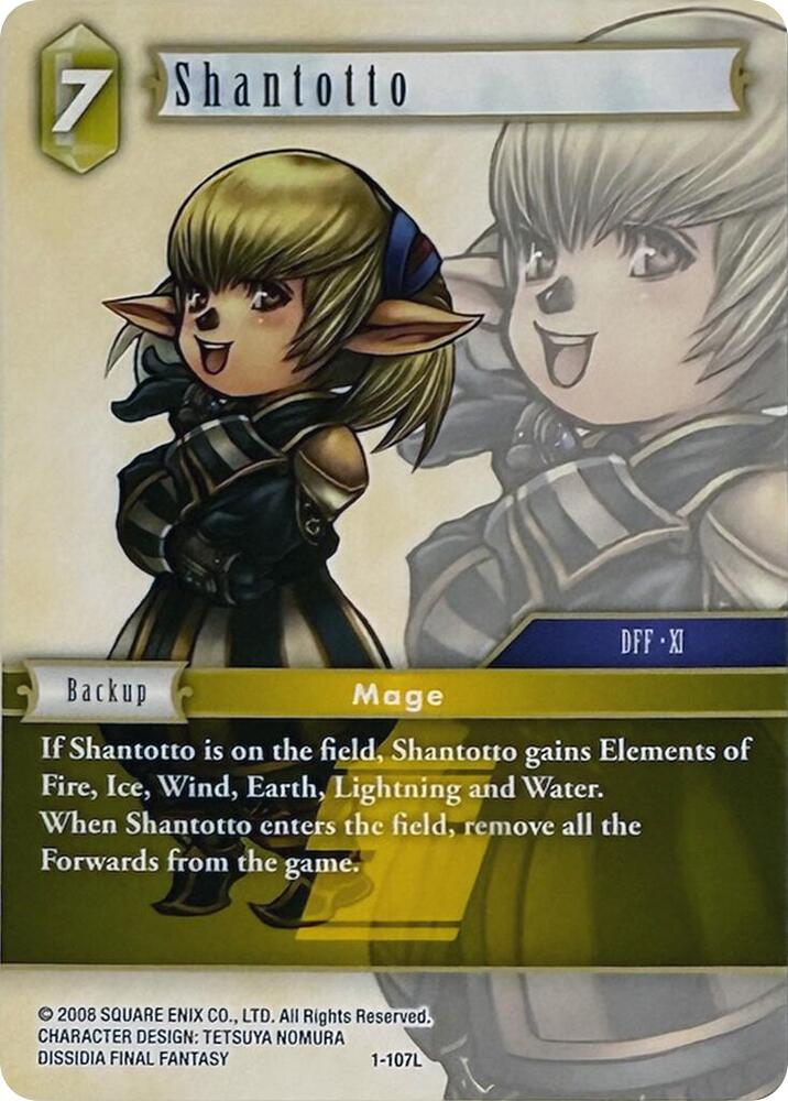 Shantotto - Deck Exclusive Cards - Final Fantasy TCG - TCGplayer.com