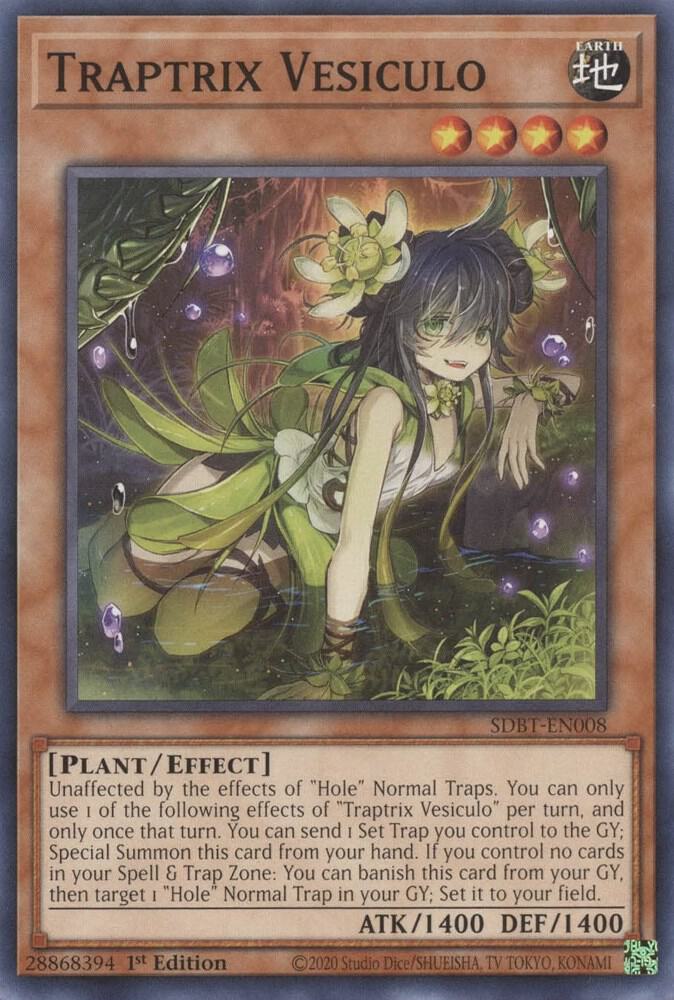 Traptrix Vesiculo - Structure Deck: Beware of Traptrix - YuGiOh ...