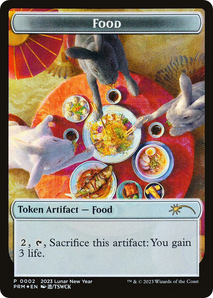 Food Token (Year of the Rabbit 2023) - Unique and Miscellaneous Promos ...