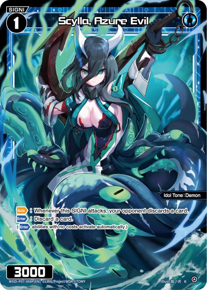 Scylla, Azure Evil (Parallel Foil) - Welcome Back Diva -Lostorage- - WIXOSS - TCGplayer.com
